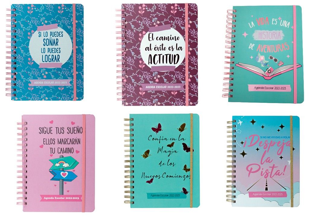 Agendas escolares con formato por día página y semana vista Ocean's ...
