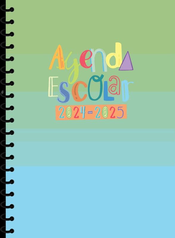Agenda escolar 24-25 A5 Tapa Cartón Semana Vista. Varios colores — Cartabon