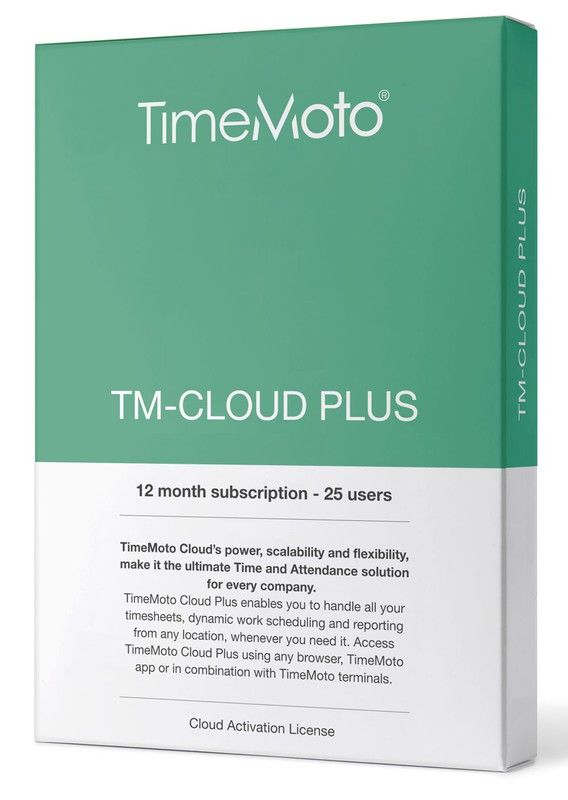 Time moto cloud plus. Software avanzado en la nube — Cartabon